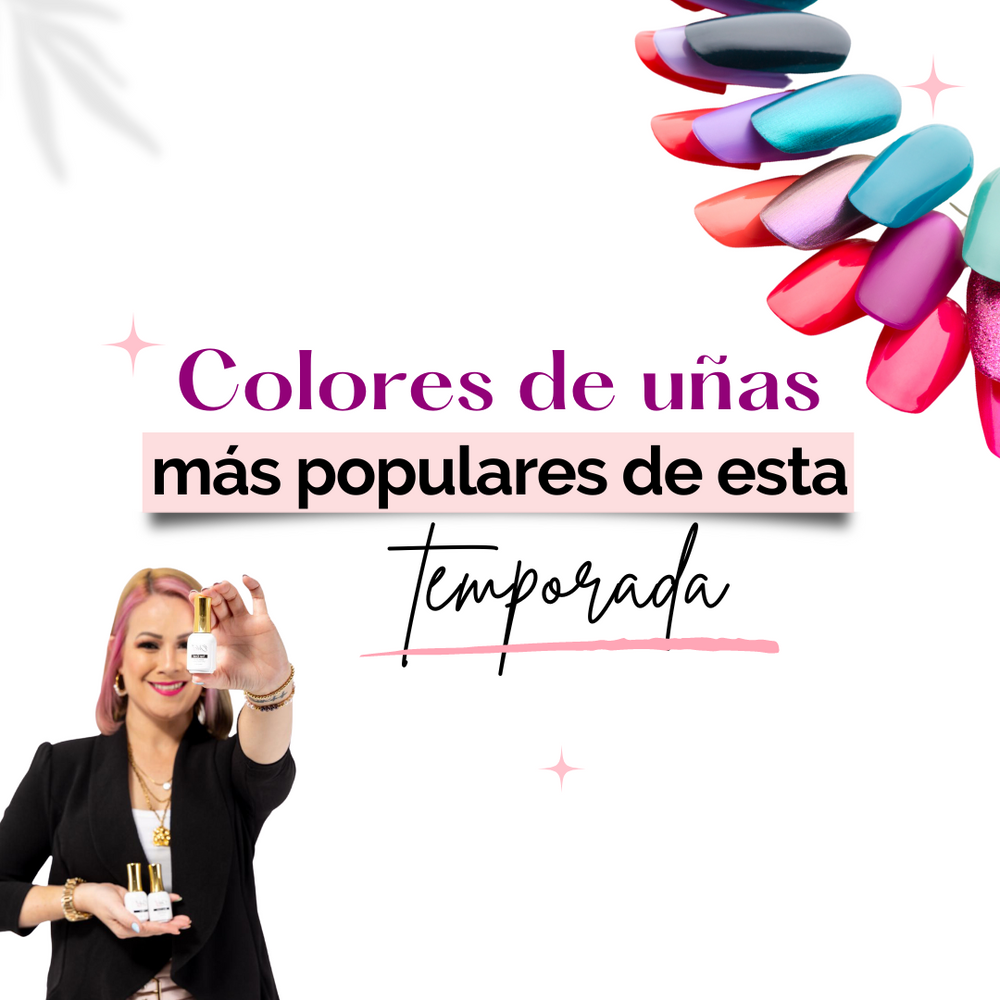 Conoce los colores de uñas más populares de esta temporada – Ode's Beauty